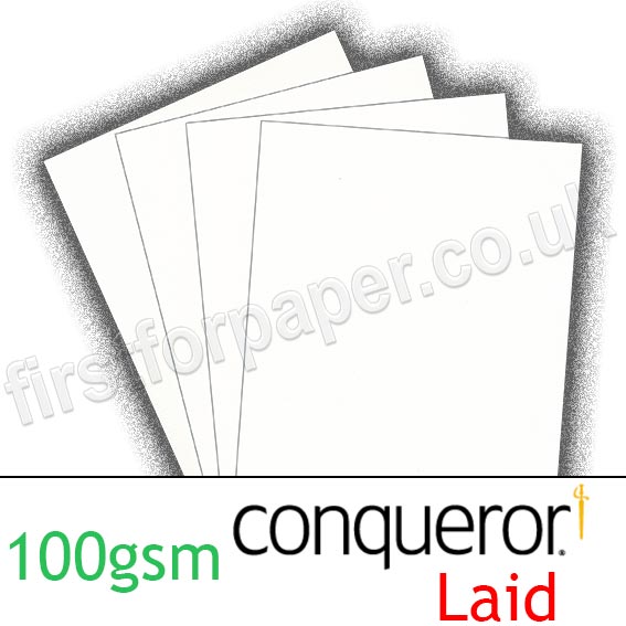 Conqueror Laid Texture, 100gsm - First for Paper