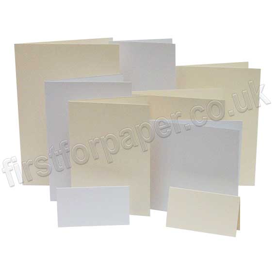Pre-Creased Cards - Single Fold Cards - Card Blanks - First for Paper