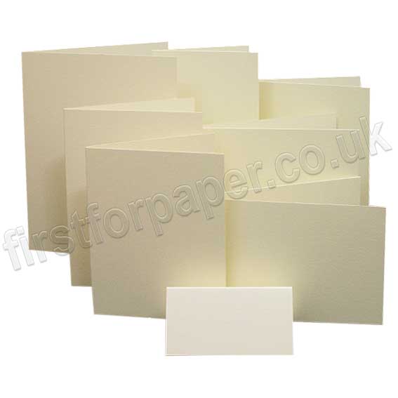 Conqueror Laid, Pre-Creased, Single Fold Cards - First for Paper