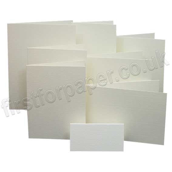 Conqueror Laid, Pre-Creased, Single Fold Cards - First for Paper