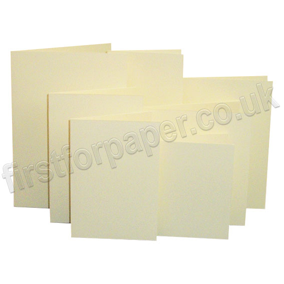 Linen Textured Cards - Pre-creased Linen Card Blanks - First for Paper