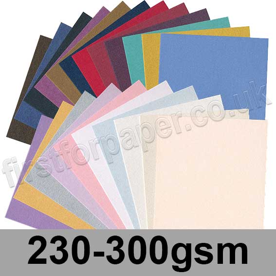 Pearlescent Paper and Card - Best Ever Pearlescent Range - First for Paper