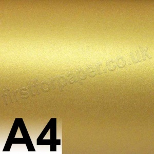 A4 Gold 120gsm Luxury Pearl Paper - Stardream - A4, Gold - First for Paper