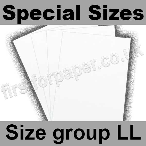 Swift White Card, 250gsm, Special Sizes, (Size Group LL) - First for Paper