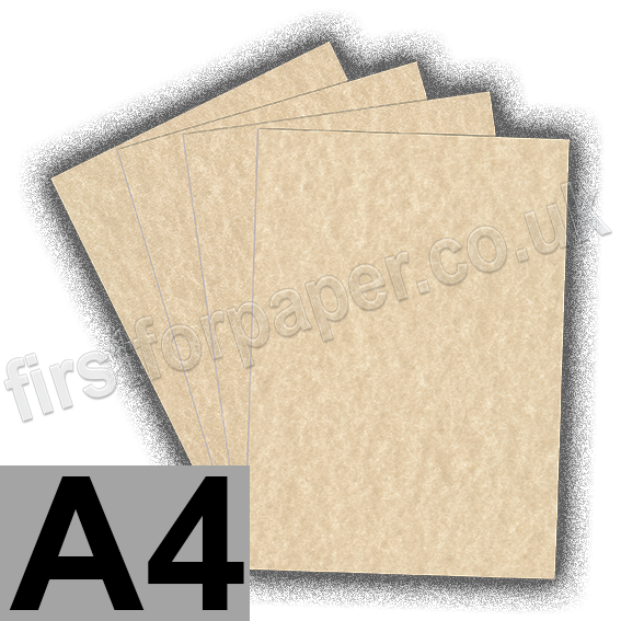 Athena Smooth Parchment, 180gsm, A4, Light Brown - 10 Sheets - First ...