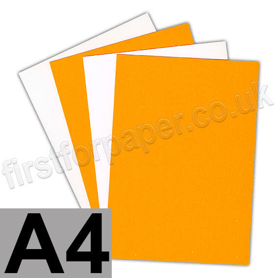 Centura Neon, Dayglo Fluorescent Paper, 95gsm, A4, Orange - First for Paper
