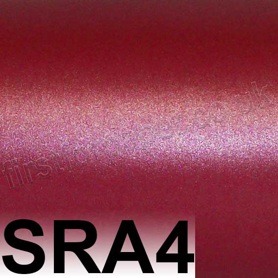 Centura Pearl, Single Sided, 90gsm, SRA4, Cherry - First for Paper