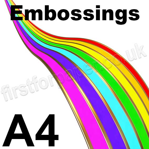 Colorplan Embossed, 135gsm, A4 - 100 sheets - First for Paper