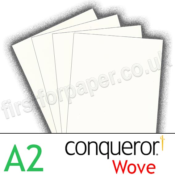 Conqueror Smooth Wove, 120gsm, A2, High White - First for Paper