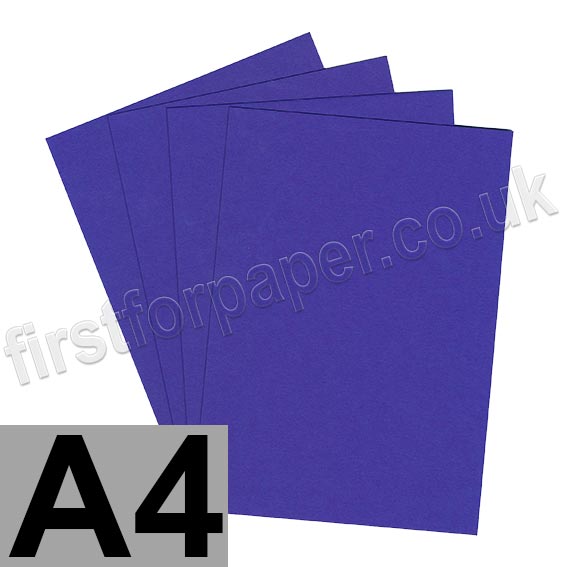 Colorset Recycled Paper, 120gsm, A4, Indigo - First for Paper