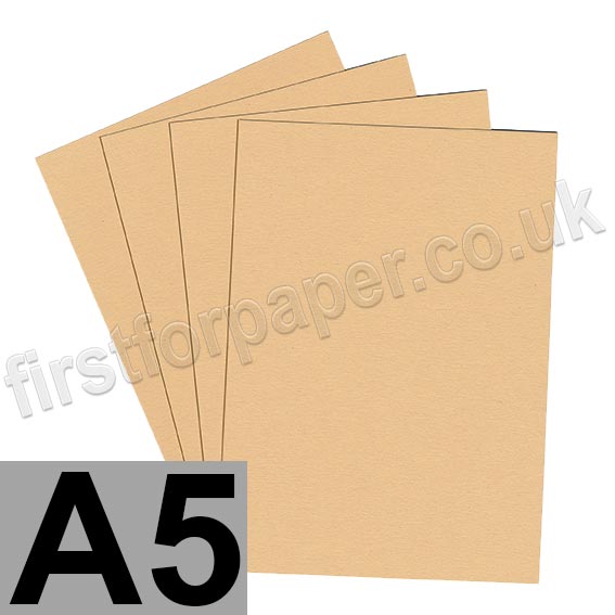Colorset Recycled Paper, 120gsm, A5, Sandstone - First for Paper