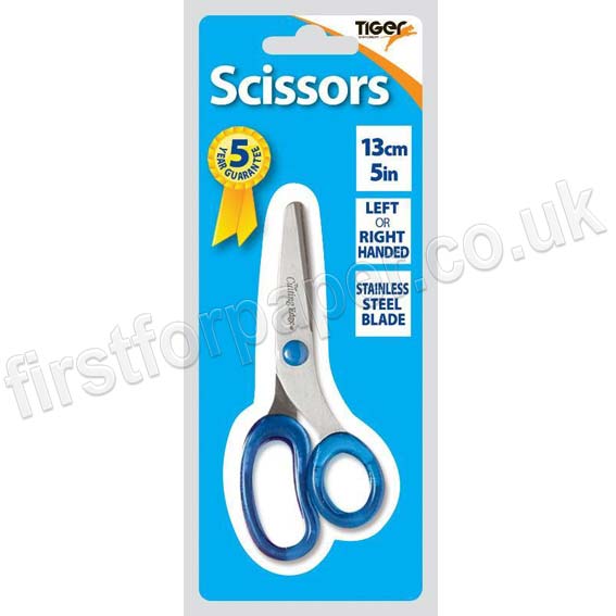 Tiger, 13cm (5 inch) Scissors - First for Paper