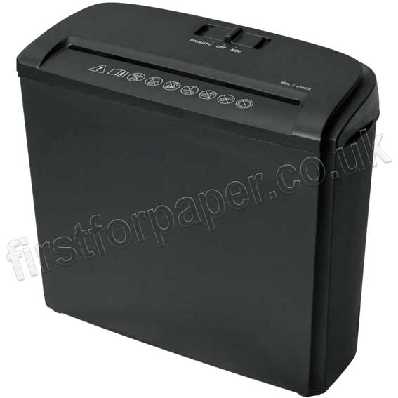 5 Sheet, Strip-Cut Paper Shredder - First for Paper