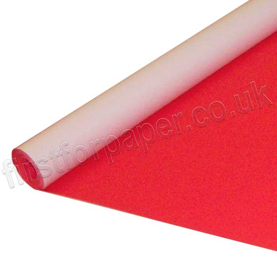 EduCraft Poster Paper Roll, 760mm x 10mtr, Scarlet Red - First for Paper