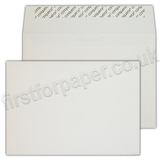 Conqueror Smooth Wove Envelopes, C5 (162 x 229mm) High White - Box of ...
