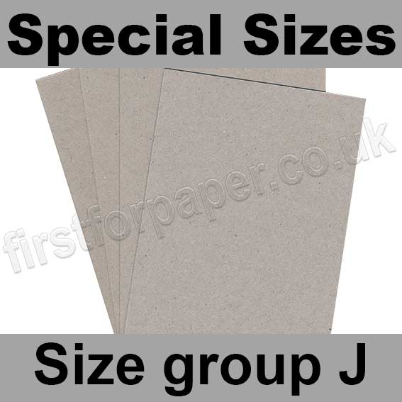 Greyboard, 2000mic, Special Sizes, (Size Group J) - First for Paper