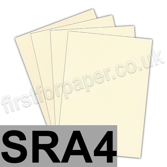 Hillcrest Smooth, 120gsm, SRA4, Ivory - First for Paper