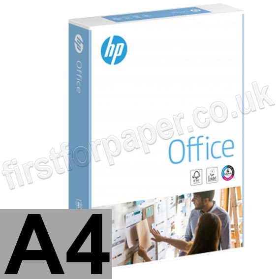 HP Office Paper, 80gsm, A4 - 2,500 Sheets - First for Paper