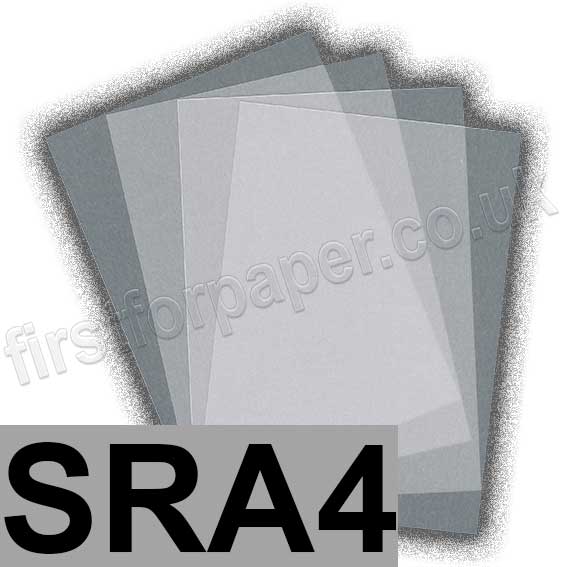 Krystal, Plain Translucent (Clear Vellum) 160gsm, SRA4 - First for Paper