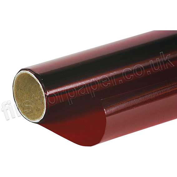 Cellophane Roll, 500mm x 1.52m, Red - First for Paper