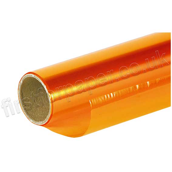 Cellophane Roll, 500mm x 1.52m, Dark Red - First for Paper