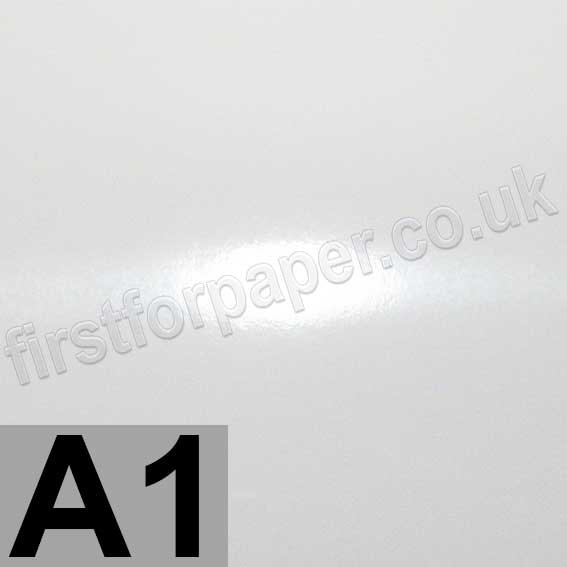 Mirralux, Cast Coated, Single Sided High Gloss, 250gsm, A1, White - 125 ...