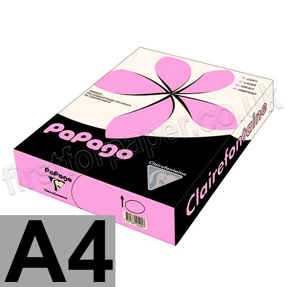 Papago, 80gsm, A4, Intensive Pink - 2,500 sheets - First for Paper