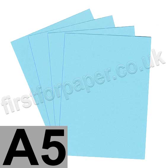 Rapid Colour, 160gsm, A5, African Blue - First for Paper