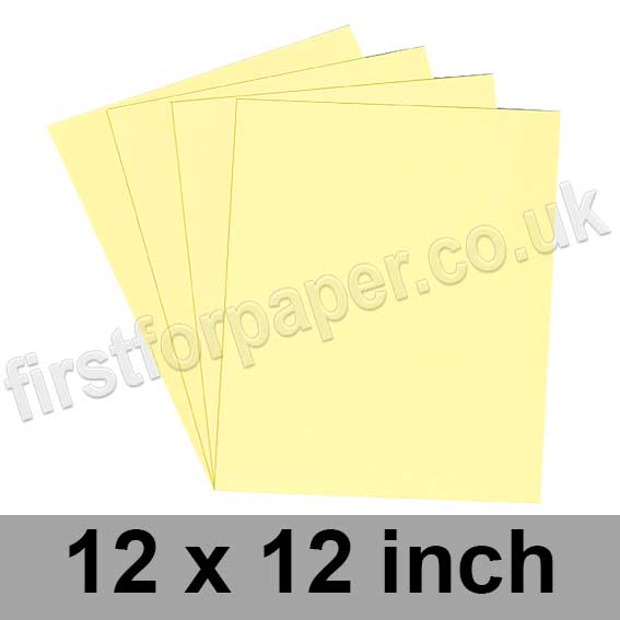 Rapid Colour, 160gsm, 305 x 305mm (12 x 12 inch), Banana Yellow - First ...