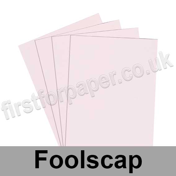Rapid Colour, 120gsm, 203 x 330mm (Foolscap), Blush Pink - First for Paper