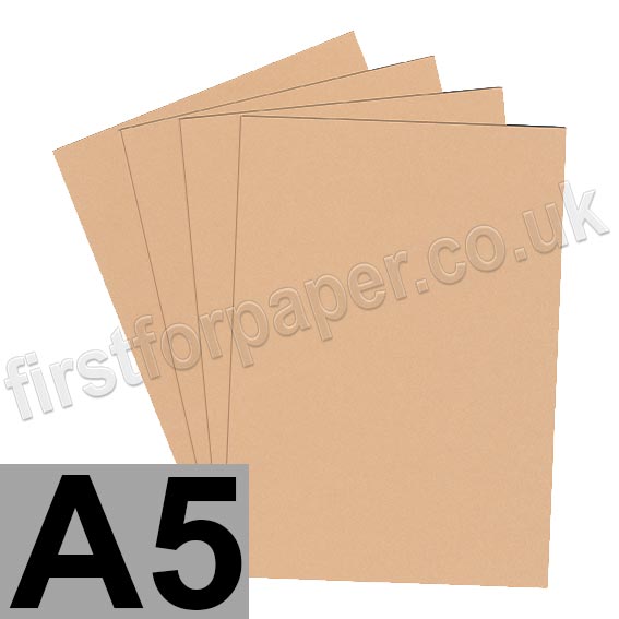 Rapid Colour, 120gsm, A5, Latte Brown - First for Paper