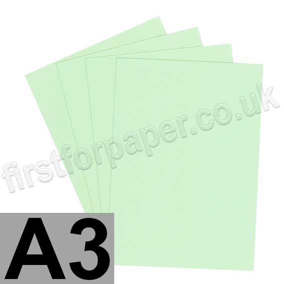 Rapid Colour Card, 160gsm, A3, Tea Green - First for Paper