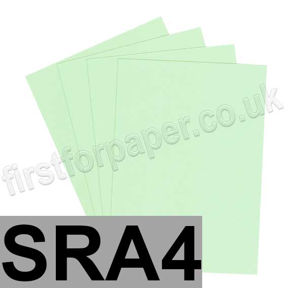 Rapid Colour Card, 160gsm, SRA4, Tea Green - First for Paper