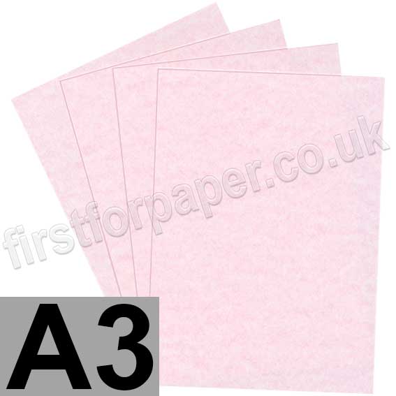 Sierra Parchment, 175gsm, A3, Pink - First for Paper