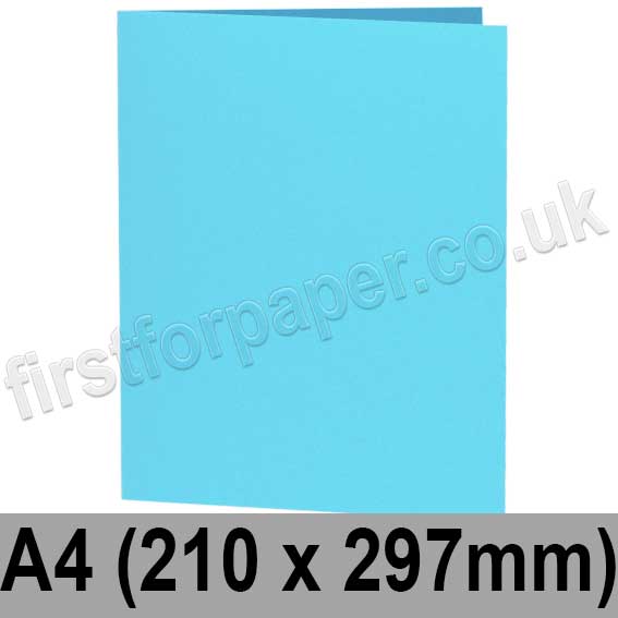 Rapid Colour Card, Pre-creased, Single Fold Cards, 240gsm, 210 x 297mm ...