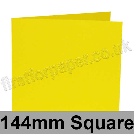 Rapid Colour, Pre-creased, Single Fold Cards, 240gsm, 144mm Square ...
