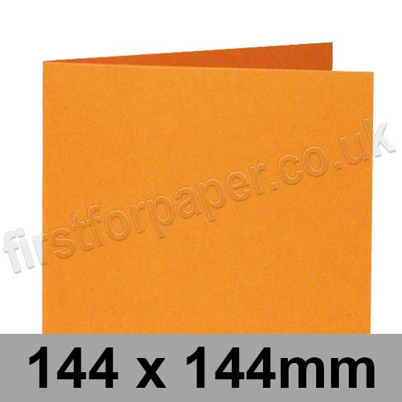 Rapid Colour Card, Pre-creased, Single Fold Cards, 240gsm, 144mm Square ...