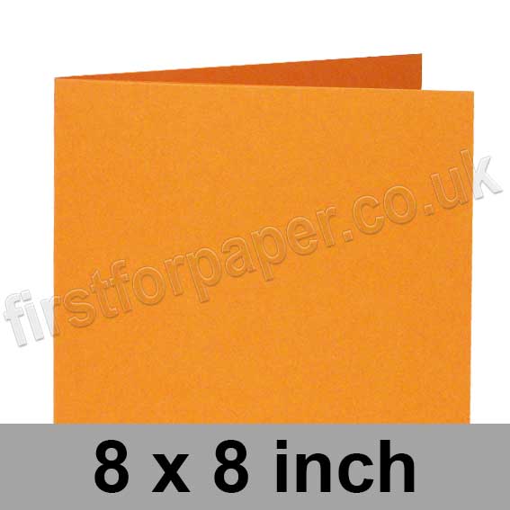 Rapid Colour Card, Pre-creased, Single Fold Cards, 240gsm, 203 x 203mm ...