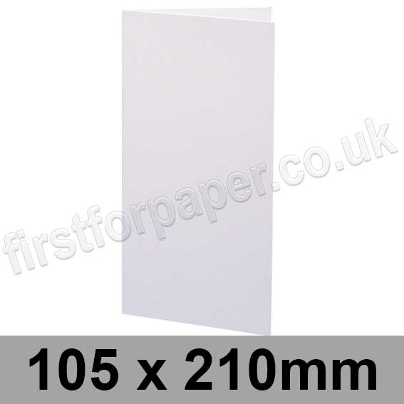 Zeta Linen Texture, Pre-creased, Single Fold Cards, 350gsm, 105 x 210mm ...