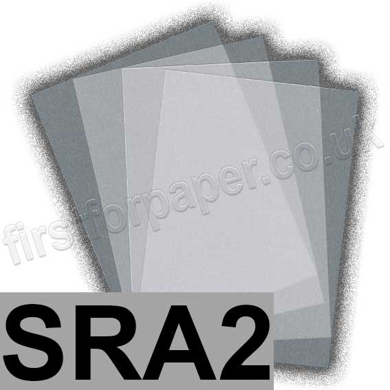 Sirius, Plain Translucent (Clear Vellum) 320gsm, SRA2 - First for Paper