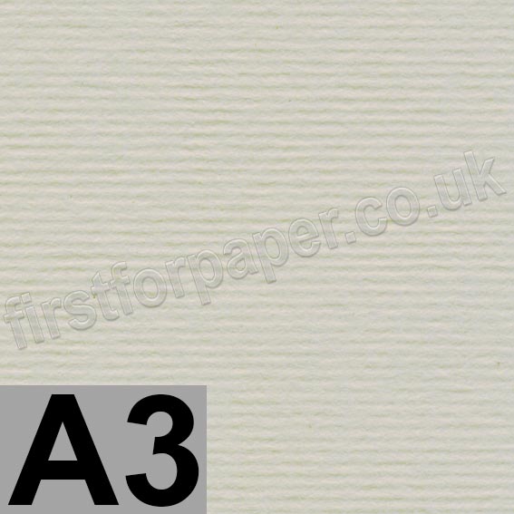 Strata Textured, 280gsm, A3, Tusk Grey - First for Paper