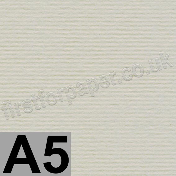 Strata Textured, 280gsm, A5, Tusk Grey - First for Paper