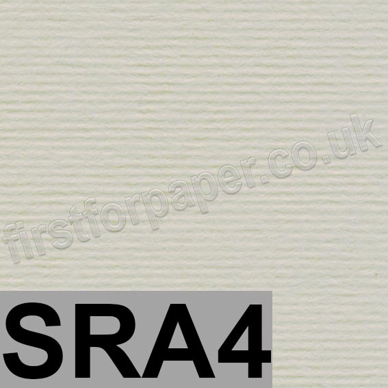 Strata Textured, 280gsm, SRA4, Tusk Grey - First for Paper