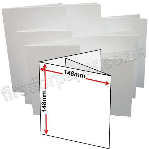 Brampton Felt Marked, Pre-Creased, Two Fold (3 Panels) Cards, 280gsm ...