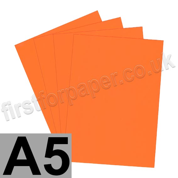 U-Stick, Fluorescent Red, Self Adhesive Paper, A5 - First for Paper