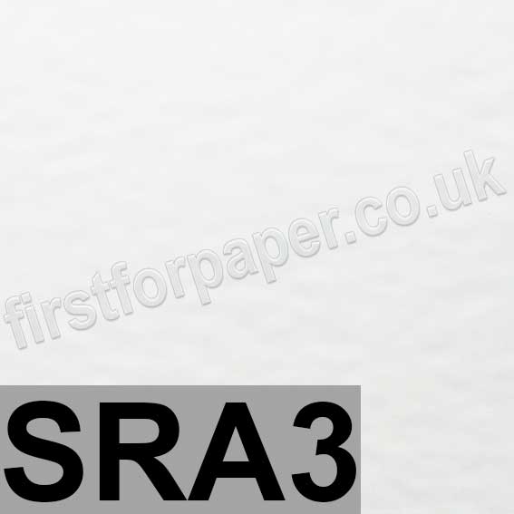 Zeta Hammer Textured, 350gsm, SRA3, Brilliant White - First for Paper
