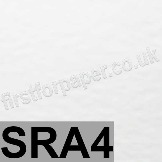 Zeta Hammer Textured, 260gsm, SRA4, Brilliant White - First for Paper